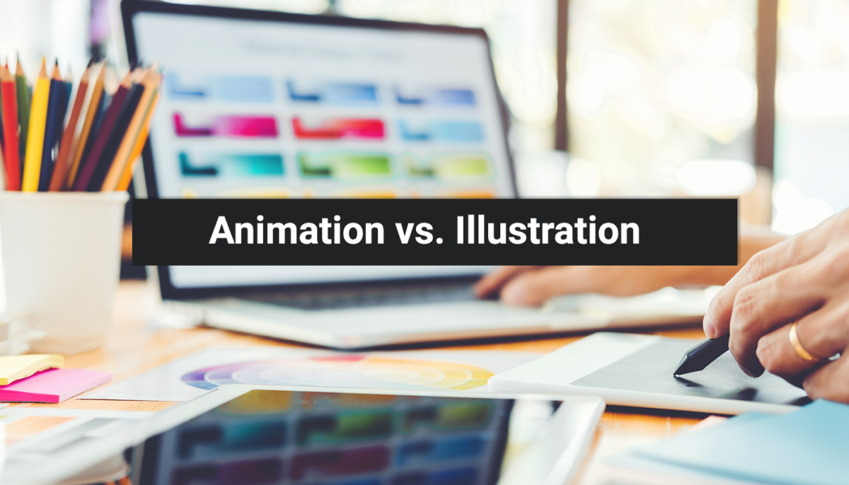 Animation vs. Illustration - Fuzzy Duck
