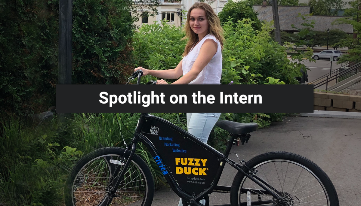 Spotlight on the Intern - Fuzzy Duck